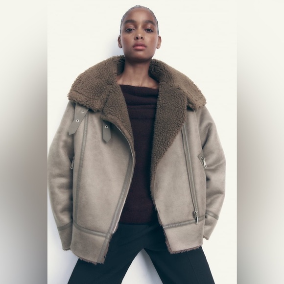Zara | Jackets & Coats | Nwt Zara Double Faced Jacket | Poshmark
